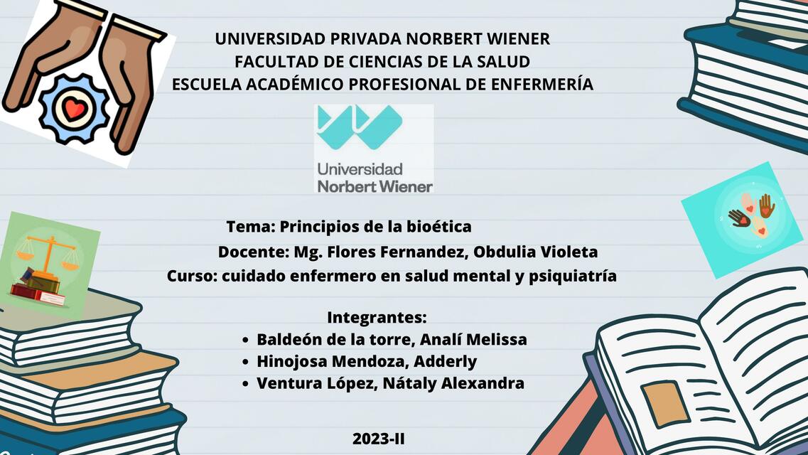 Principios bioeticos | Adderly Hinojosa | uDocz Principios bioeticos | Adderly Hinojosa | uDocz