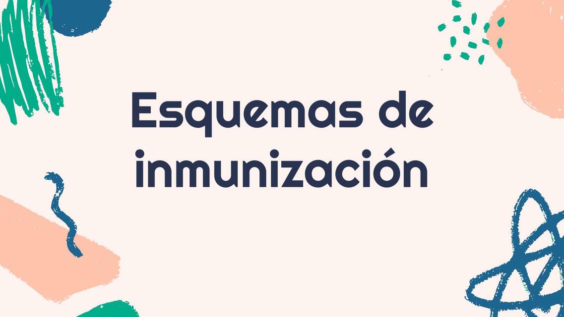 Esquemas de inmunización | Julian Arce | uDocz