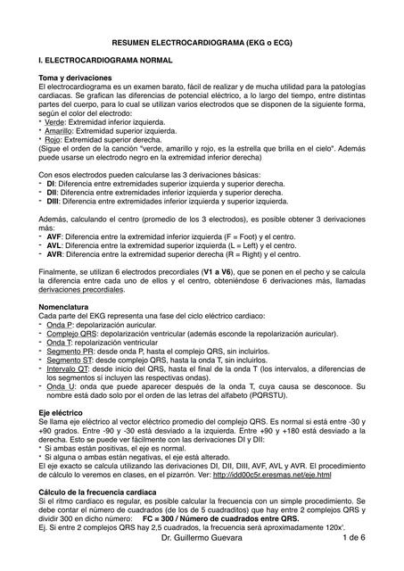 Electrocardiograma | Mairim Semprun | uDocz