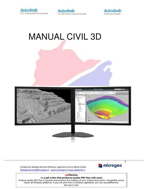 Manual Civil 3D | Verónica perez | uDocz