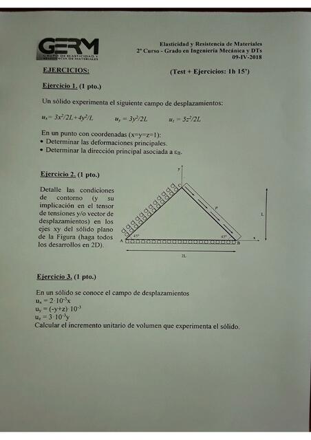 Examen elasticidad y resistencia de materiales | Help_Ingenieros | uDocz