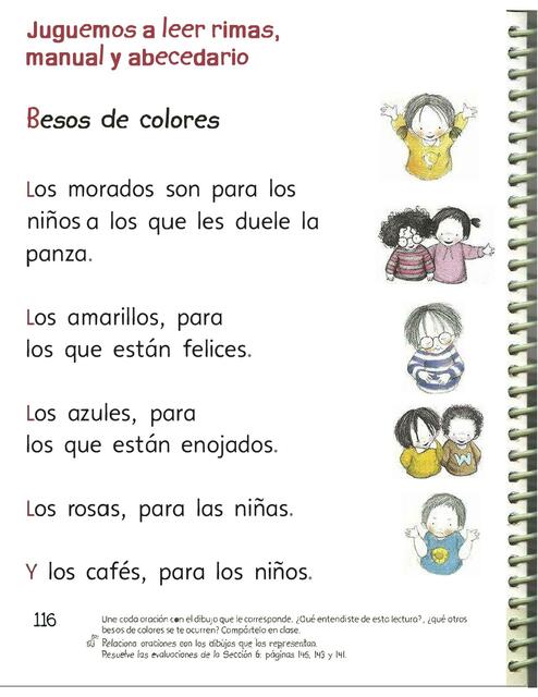 Juguemos a leer rimas, manual y abecedario | Educación Primaria o ...