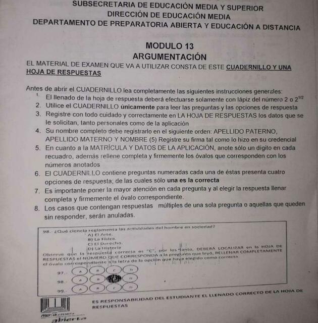 Modulo 13 argumentación | mundostudents1 | uDocz