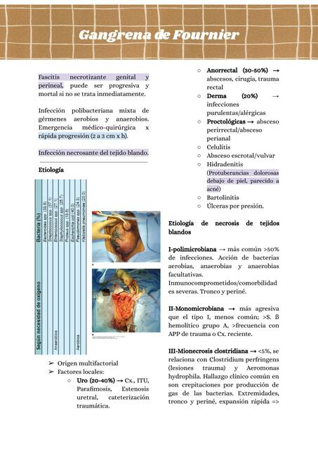 Gangrena de Fournier | Natalia Ivonne Gutiérrez Escobedo | uDocz