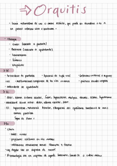 Orquitis | MEDICSTORE | uDocz