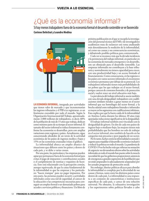 ¿Qué es la Economía Informal? | uDocz