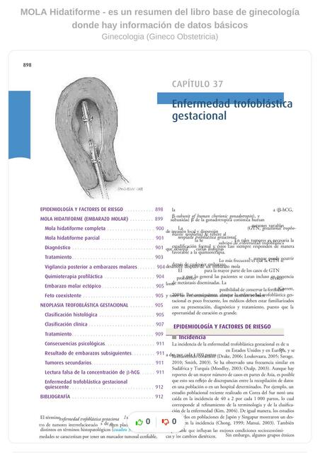 Enfermedad Trofoblástica Gestacional | Mariana C | uDocz
