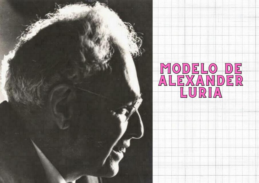 Modelo de Alexander Luria | Haliadri | uDocz