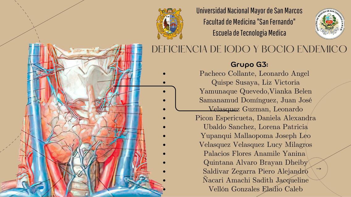 Deficiencia de iodo y bocio endémico | JOSEPH LEO YUPANQUI MALLAOPOMA ...
