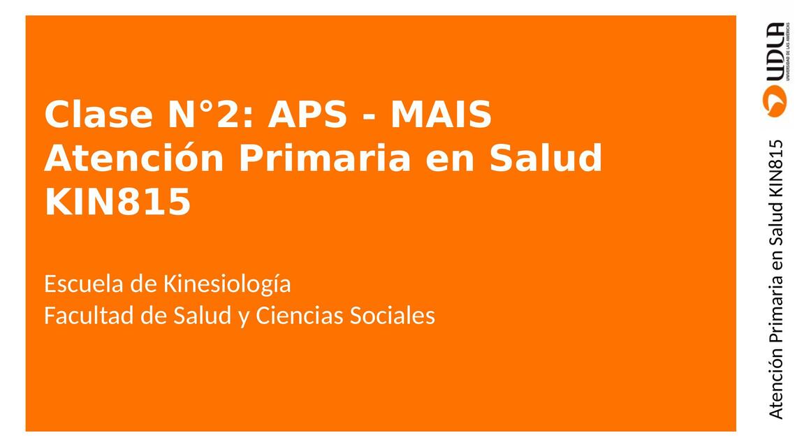 APS- MAIS Atención Primaria en Salud | krishna Ramirez | uDocz