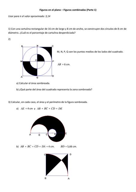 Figuras en el Plano- Figuras Combinadas | Julieta Nicole Solomonovici ...