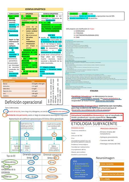 6 RESUMEN ESTADO EPILEPTICO | alexis carol Rujel | uDocz