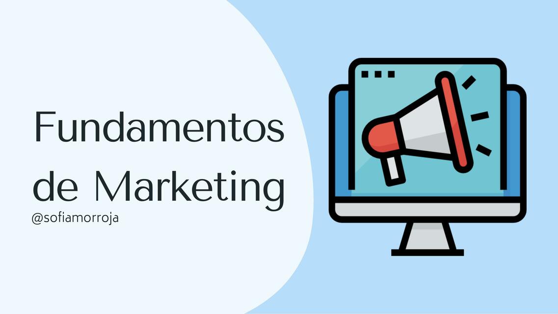 Fundamentos de marketing | Ana Sofía | uDocz