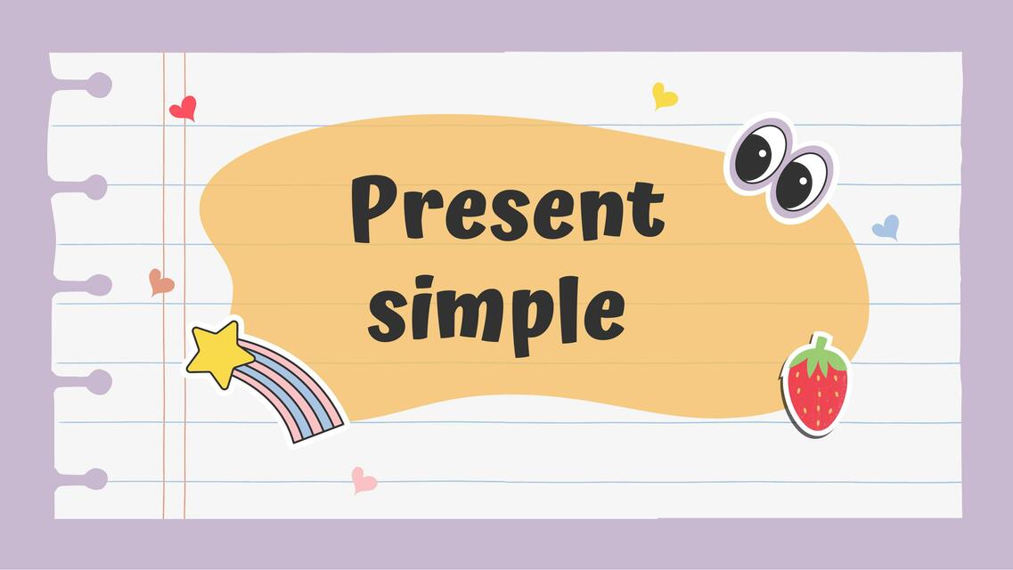 PRESENT SIMPLE | foster desings | uDocz