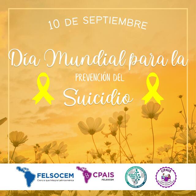 DIA MUNDIAL PARA LA PREVENCION DEL SUICIDIO | SCEM-UMSS Bolivia | uDocz