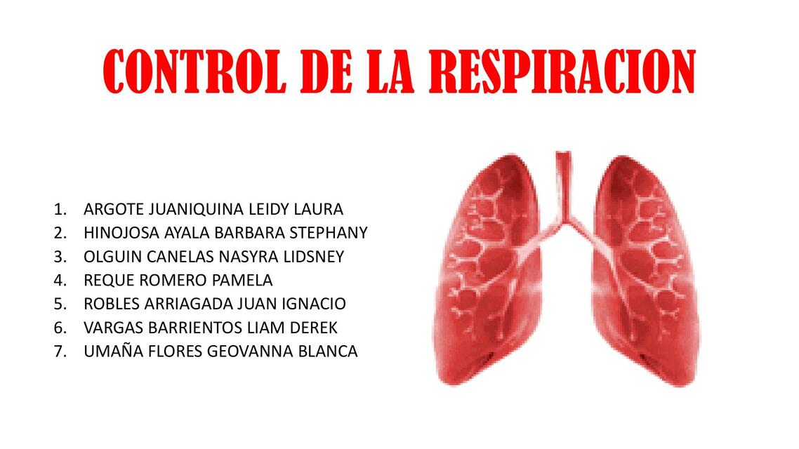 Control de la respiracion | Oscar Donoso | uDocz