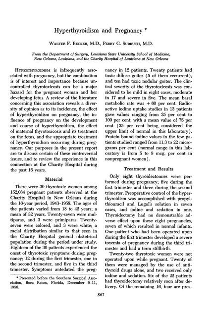 Hyperthyroidism and Pregnancy | Jeffrey Rojas | uDocz