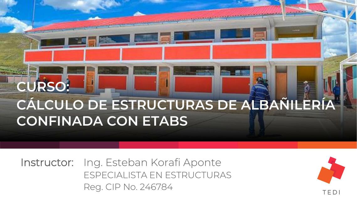 Cálculo de Estructuras de Albañilería Confinada con ETABS | ITALO ...