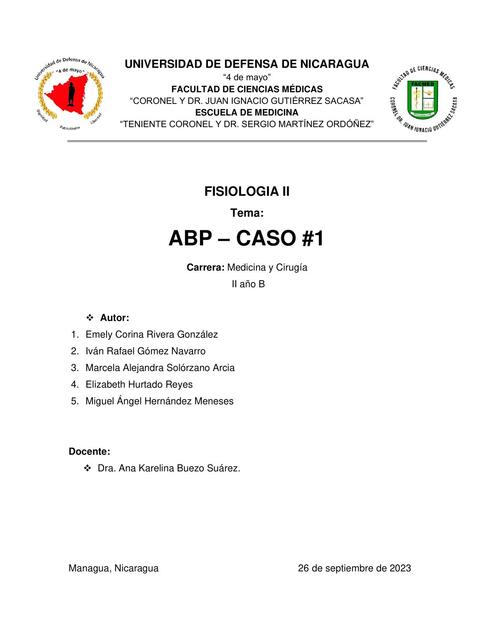 ABP 1 Fisiología II | Emely Corina Rivera González | uDocz