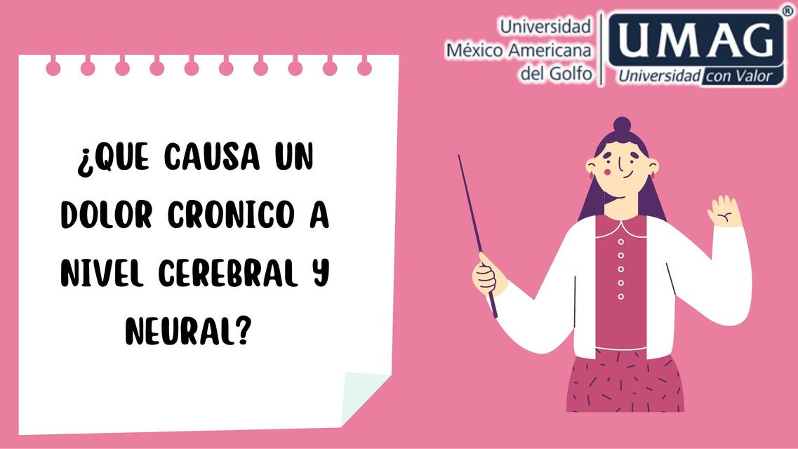Dolor Crónico a Nivel Cerebral y Neural | XIMENA ROSAS CRUZ | uDocz
