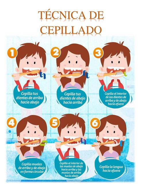 Técnica de Cepillado | Carolina Montserrat Noguéz Pérez | uDocz