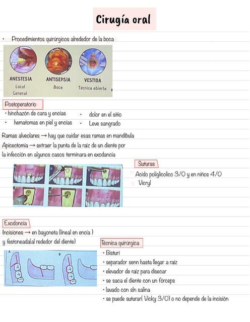 Cirugía oral | laurav98o | uDocz