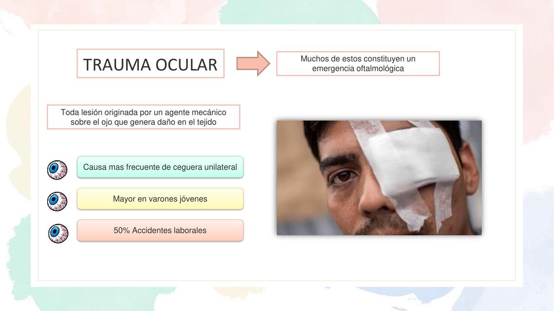 Trauma ocular | Milagros | uDocz