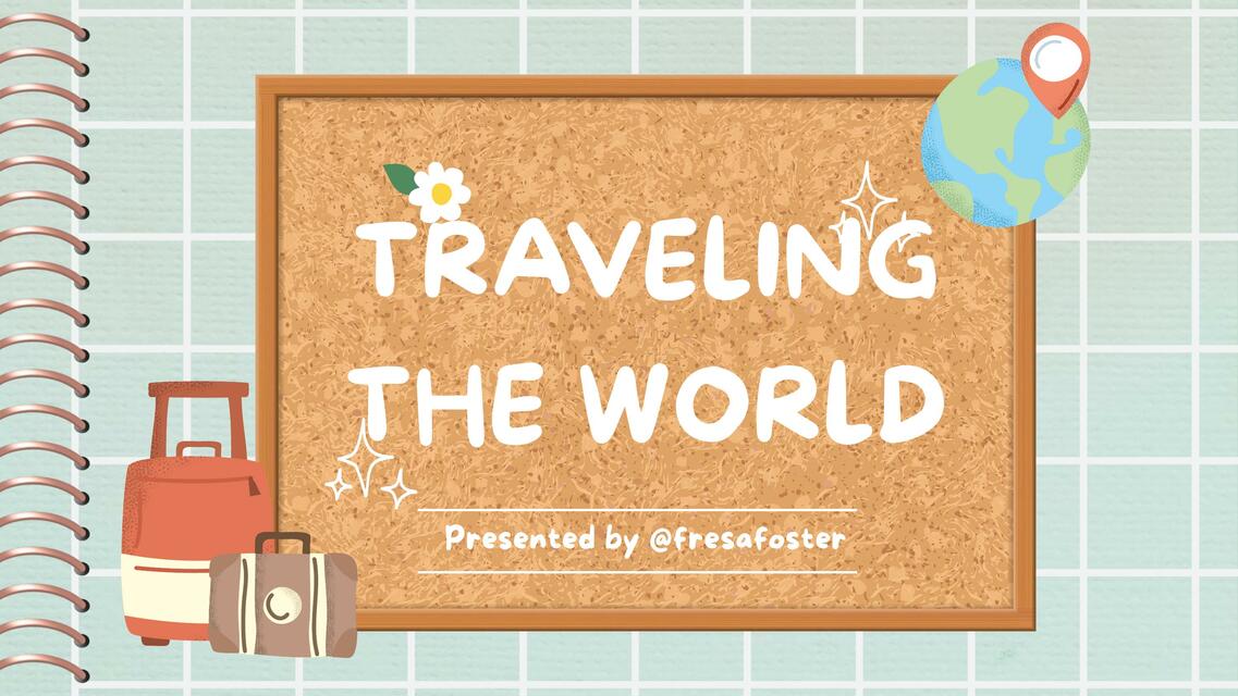 Traveling the world english template | foster desings | uDocz
