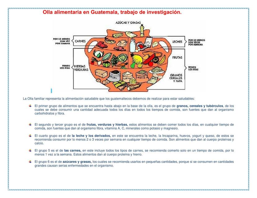 La Olla Alimentaria De Guatemala at Elizabeth Woolsey blog