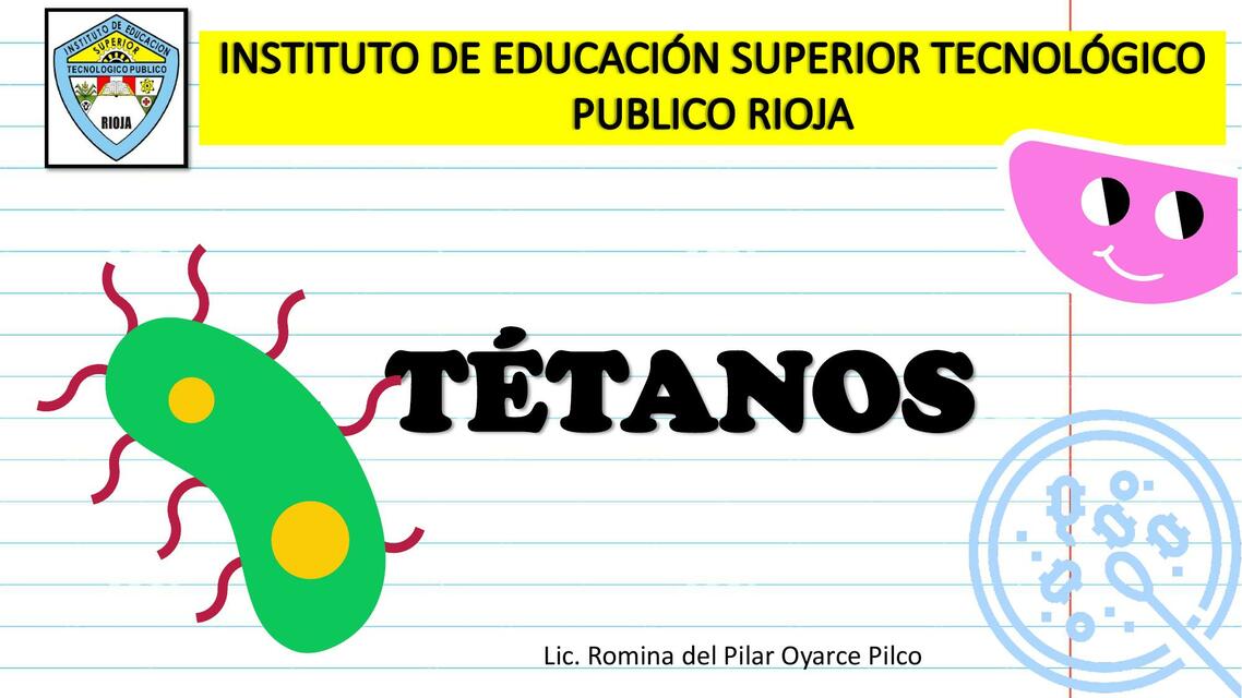 Tétanos Romina Del Pilar Oyarce Pilco Udocz