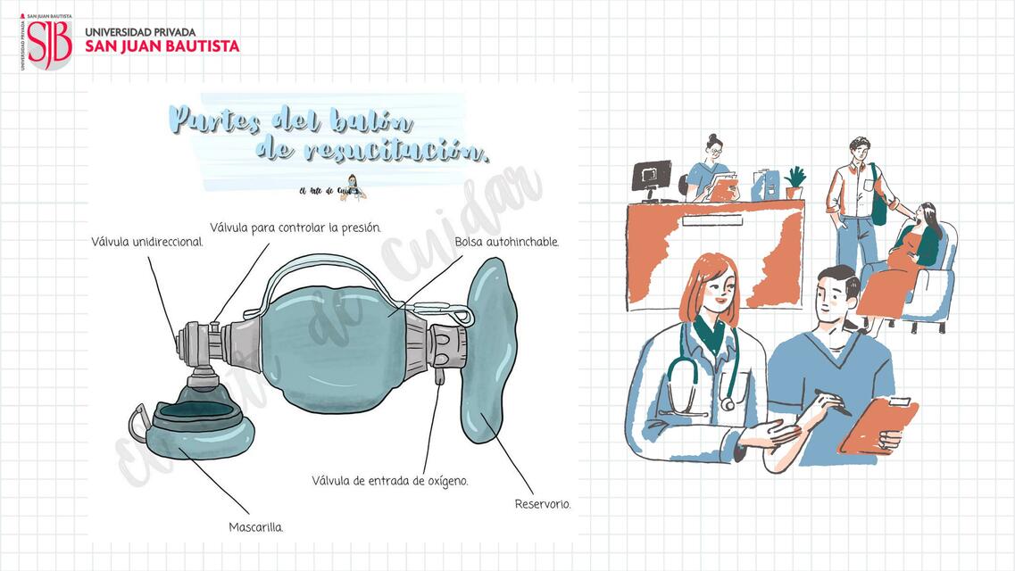 Partes del balón de resucitación | Farid Valencia | uDocz