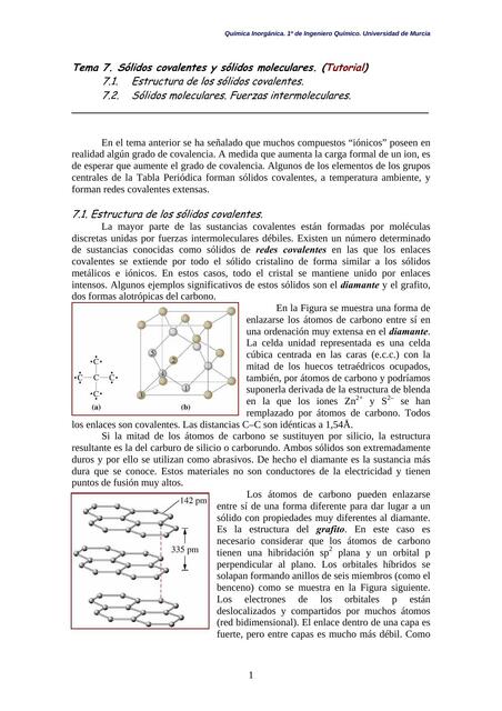 Sólidos covalentes y moleculares tutorial | Stephanie | uDocz