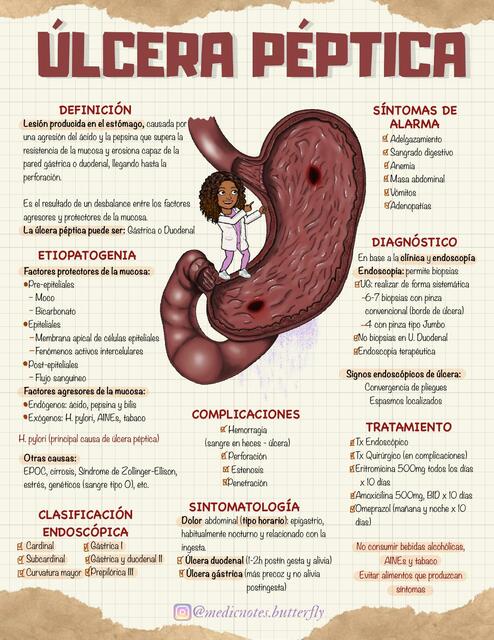 Anatomía De La úlcera Péptica