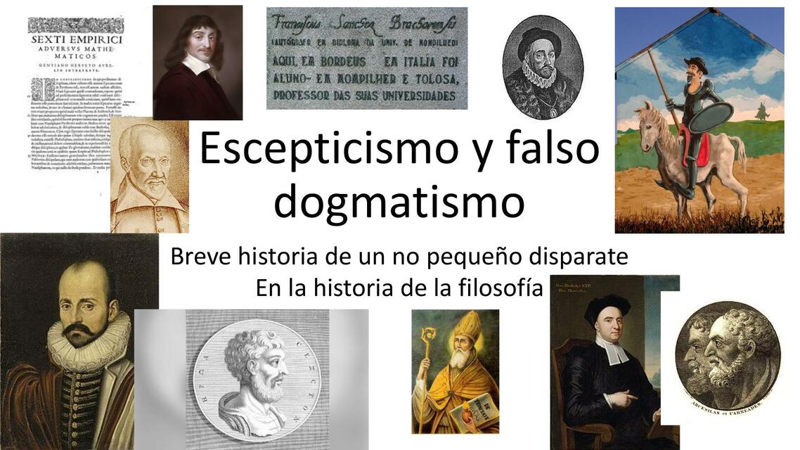 El escepticismo pptm | Akasa Lee | uDocz