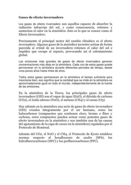 Gases De Efecto Invernadero Valeri Kai Udocz