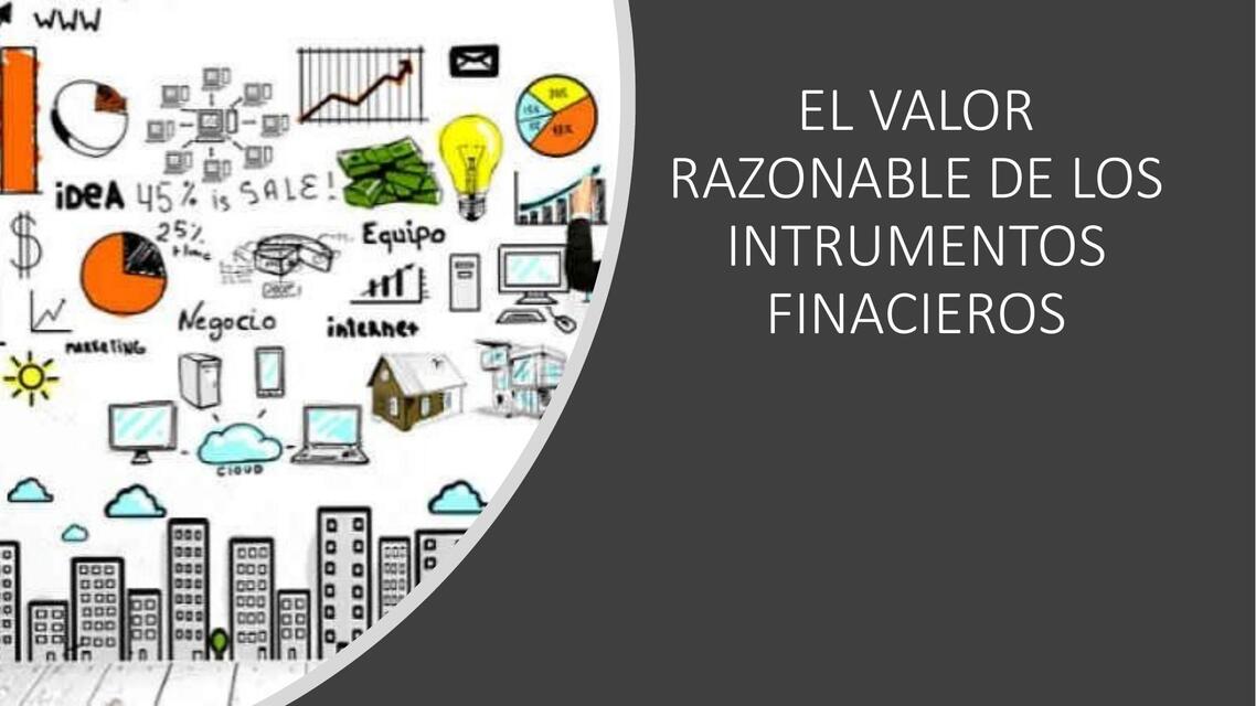 Instrumentos financieros y conceptos Valor razonable | SAYURI ROXANA ...
