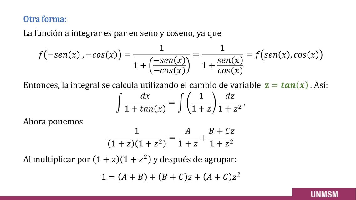 Integración de Funciones Trigonométricas 12 | geraldine cuevas | uDocz
