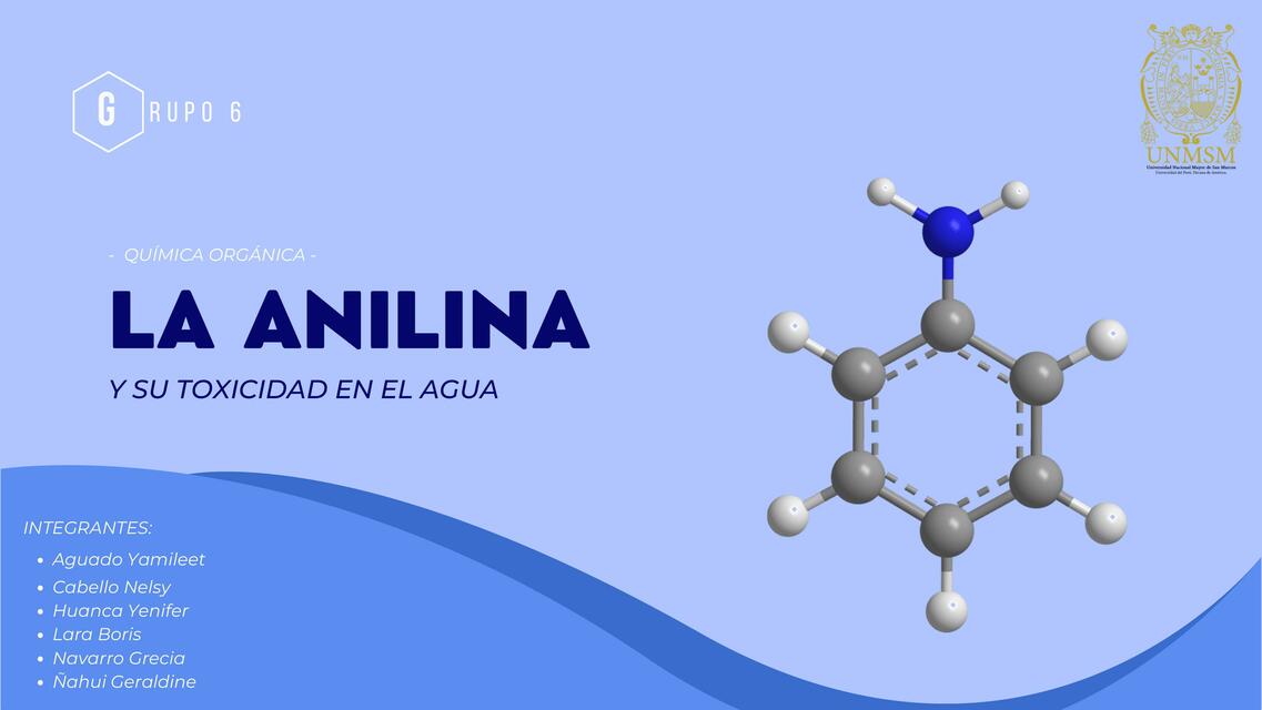 La anilina | Rosa Cabello | uDocz