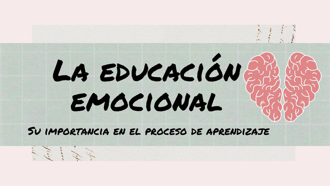 La Educación Emocional Daniel Eduardo Udocz