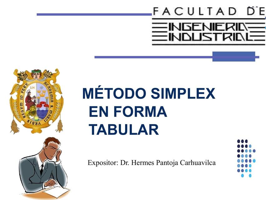 Método Simplex Forma Tabular | JERIOT | uDocz