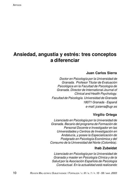 Ansiedad angustia y estrés | abc | uDocz