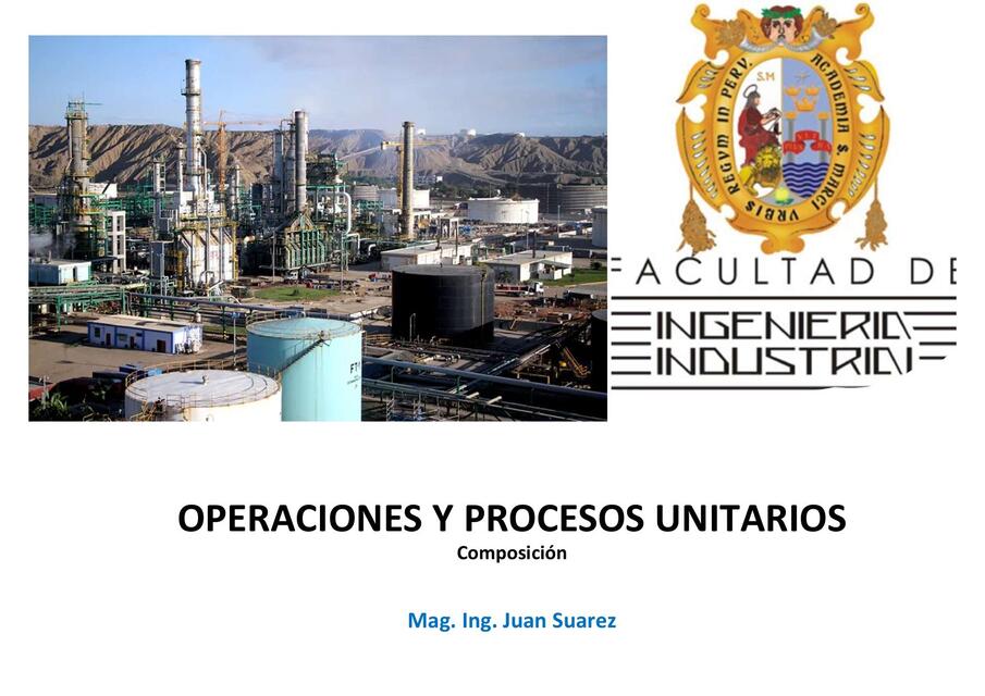 Operaciones y procesos unitarios | Renzo Gabriel Castro | uDocz