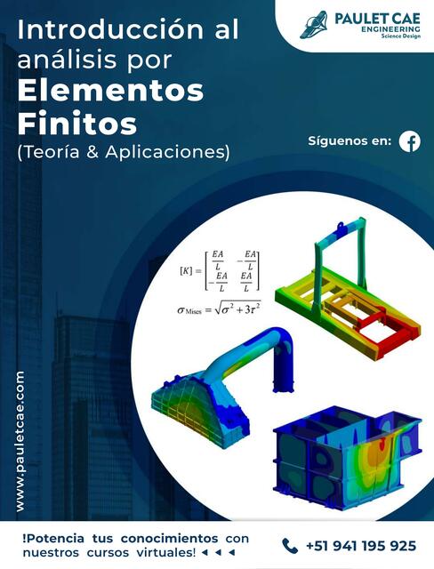 Elementos Finitos PAULET CAE | Joel Ponce | uDocz