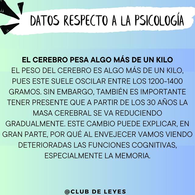 DATOS RESPECTO A LA PSICOLOGÍA 1 | Jhon Torres | uDocz