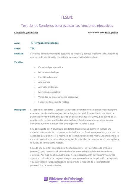 Test de los Senderos para evaluar las funciones ejecutivas | Natalia ...