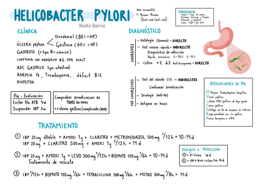 H pylori | Nadia Quiroz Uribe | uDocz