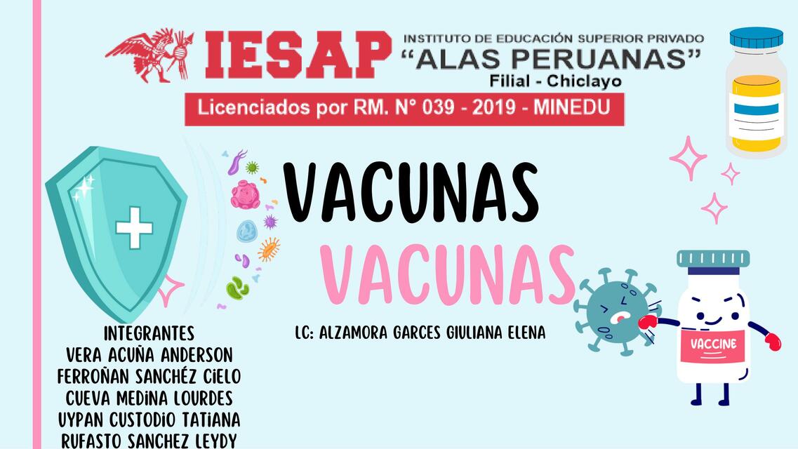 Vacunas | Anderson Vera | uDocz