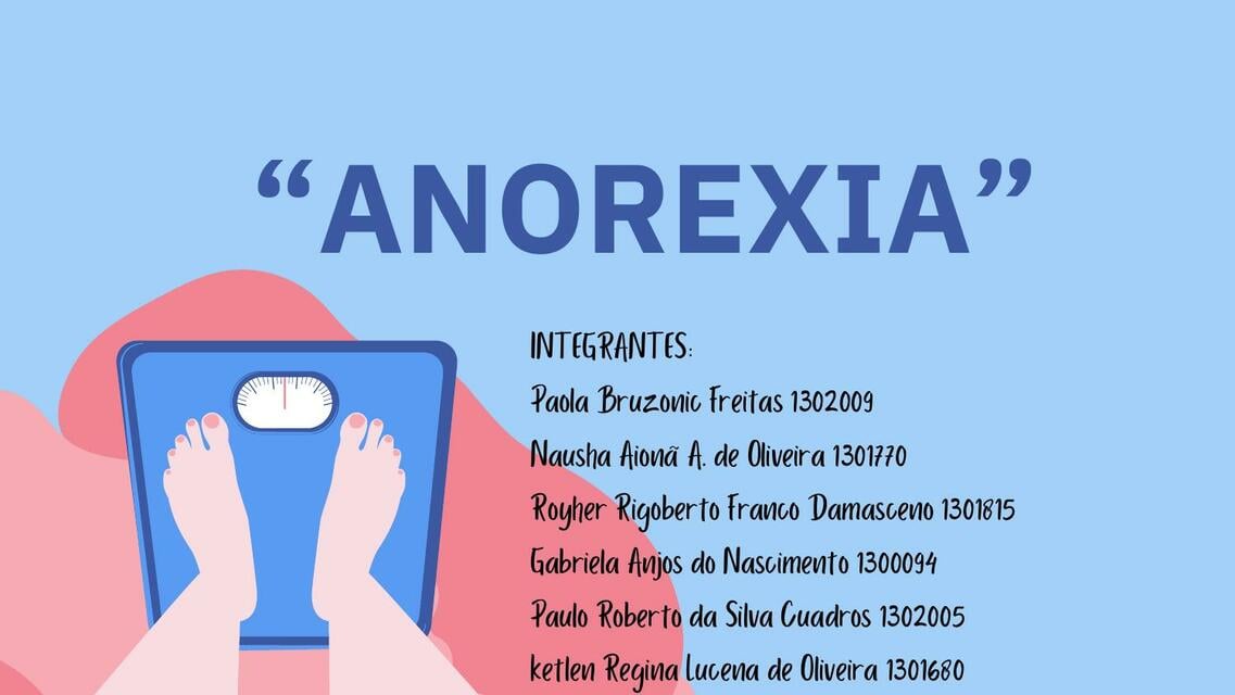 Anorexia | Paola Bruzonic | uDocz