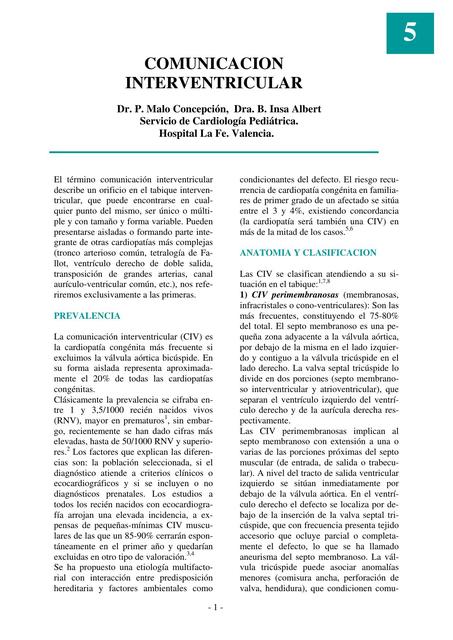 Comunicación interventricular | Dayana Parraga | uDocz