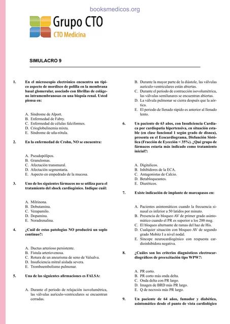 Simulacro 09 Grupo CTO | Tommy Barahona | uDocz